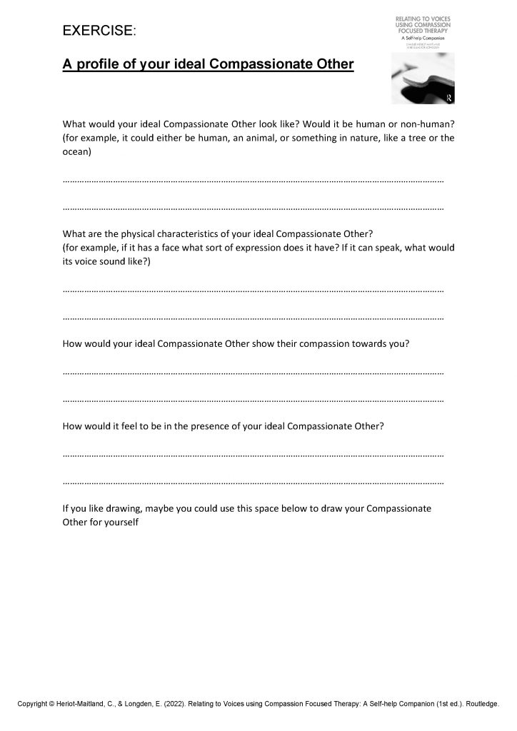 Exercises – Relating to voices